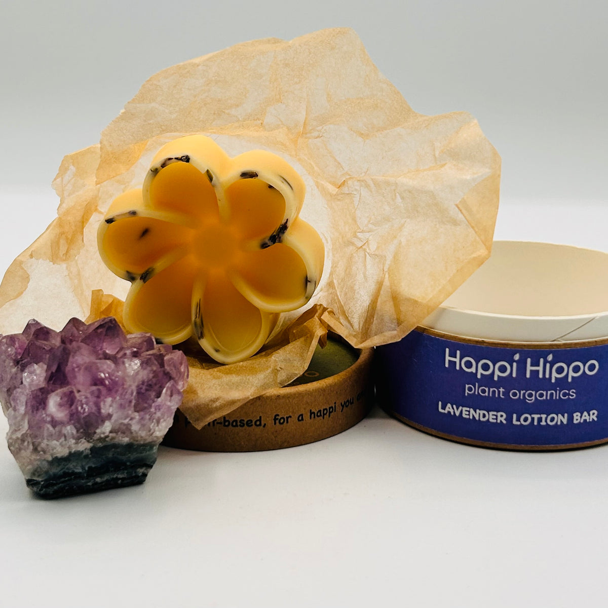Happi Hippo, Flower Lotion Bar – Bee Zero Plastic